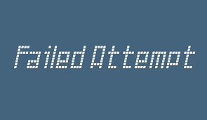 Failed Attempt: Lessons From Challenges And Setbacks